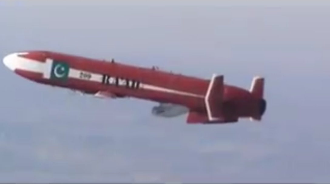 Pakistan-made “Ra'ad” cruise missile successfully tested