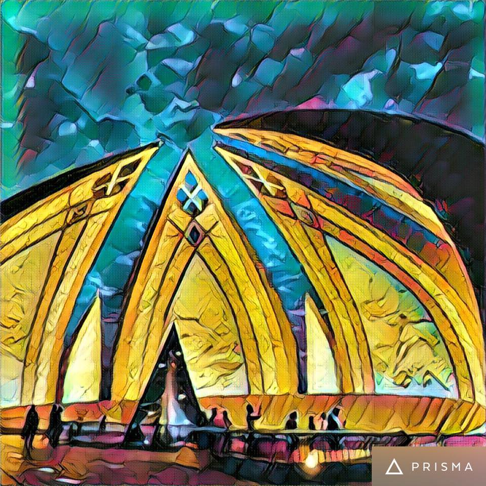 These Prisma-fied pictures of Pakistani monuments have gone super viral