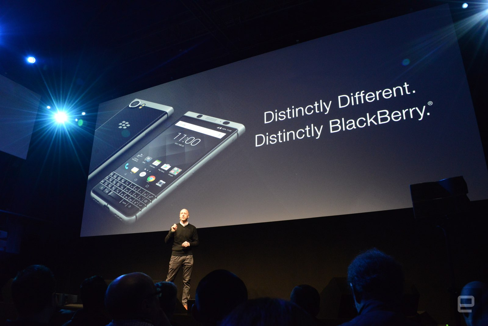 Blackberry unveils an Android smartphone with iconic physical keyboard