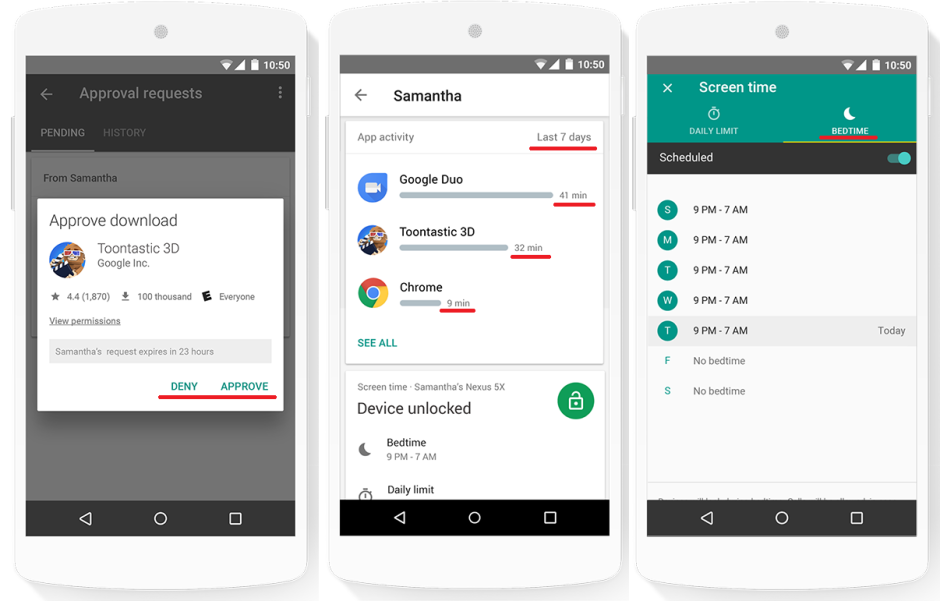 Google introduces Family Link, a parental control app
