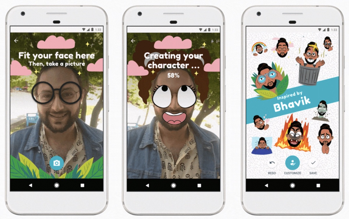 Google's new update can now turn your selfies into cartoon stickers