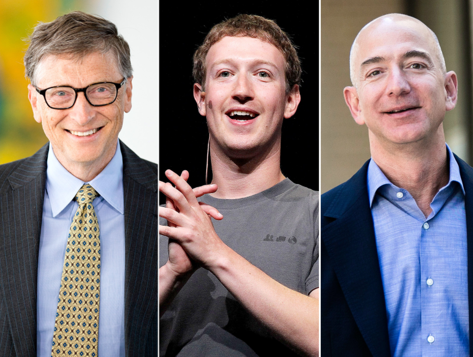 For the first time, the world's 100 richest tech billionaires are worth ...