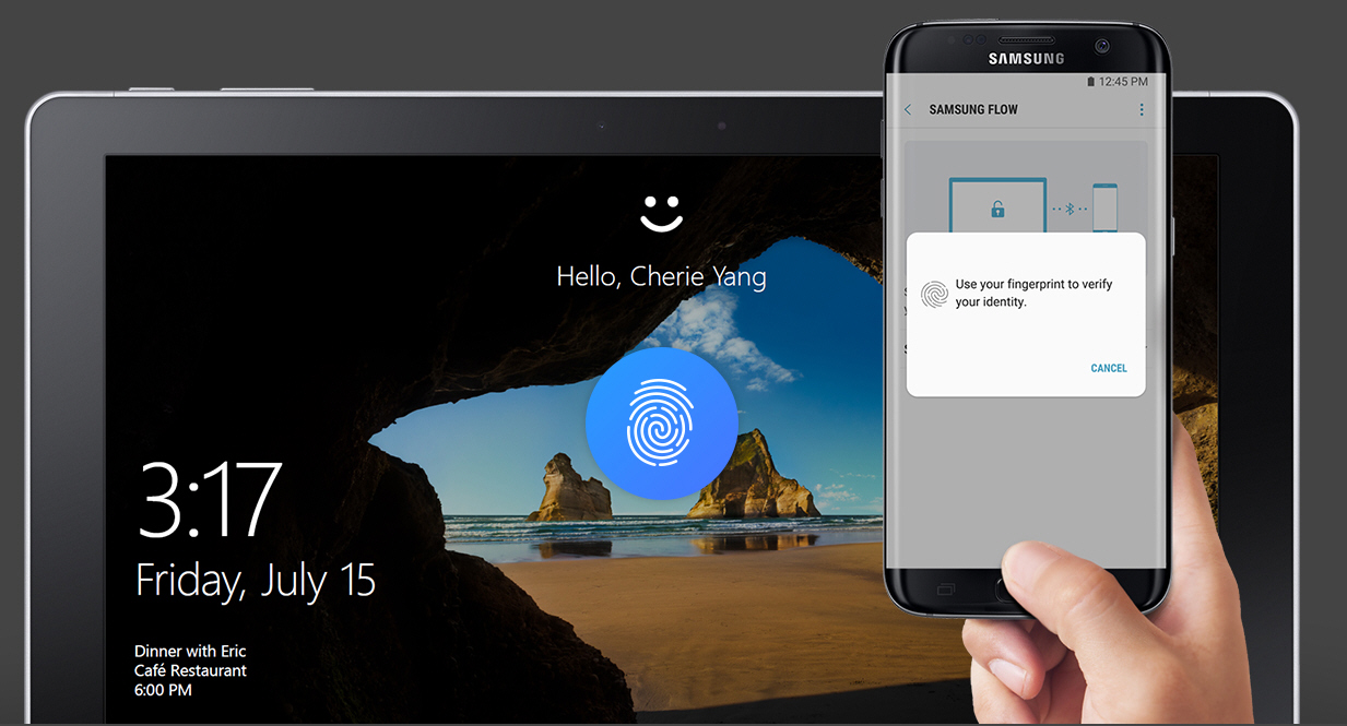 How to unlock Windows 10 PC with a Samsung phone