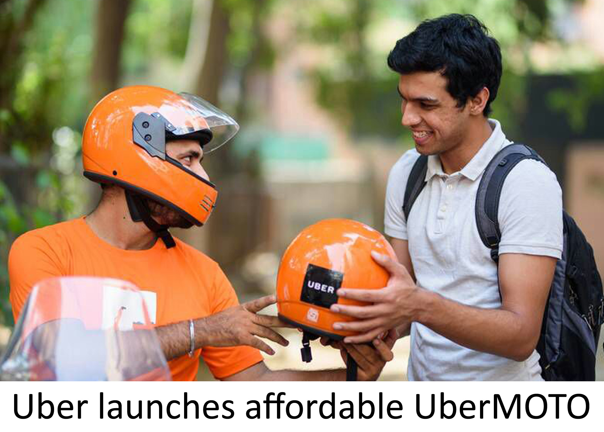 Uber launches the affordable bike-hailing uberMOTO