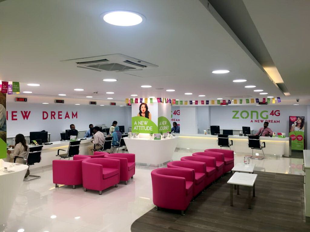Zong offers new services in its concept stores