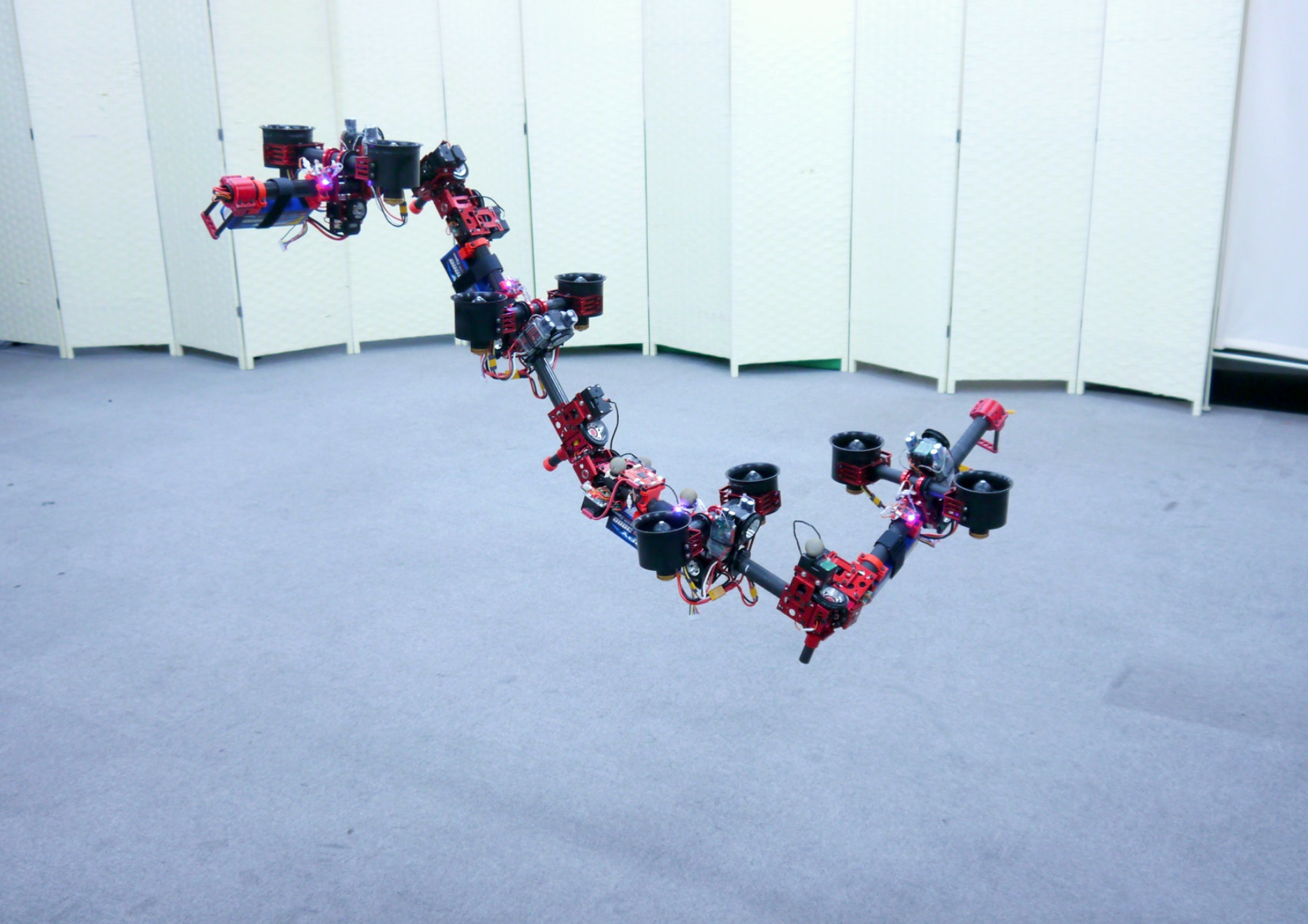 This transforming flying dragon-robot can squeeze through gaps