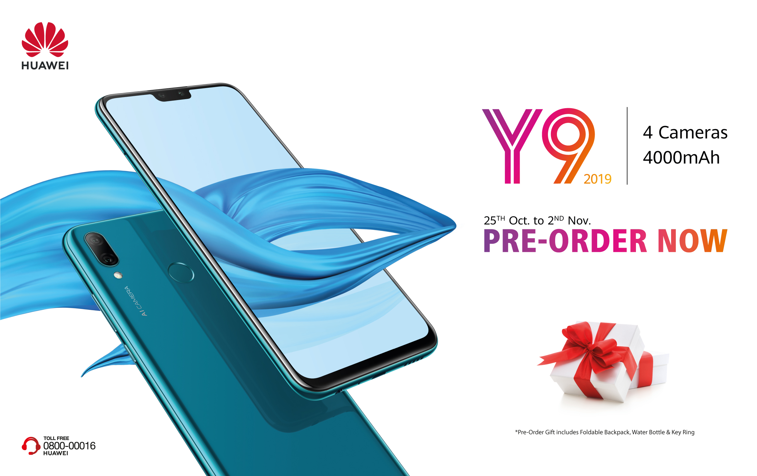 Huawei launches midrange smartphone HUAWEI Y9 2019 in Pakistan