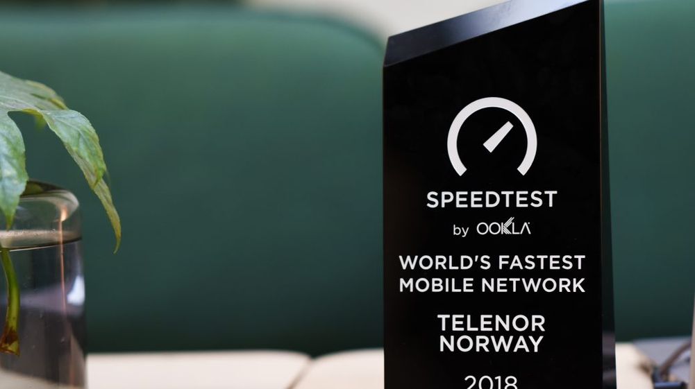 Telenor Norway's mobile network was Ranked as World’s Fastest in 2018