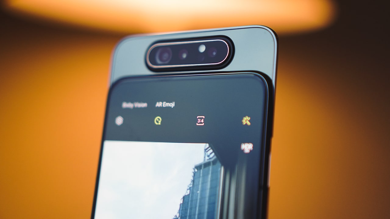 Major update in Galaxy A80 brings camera improvements