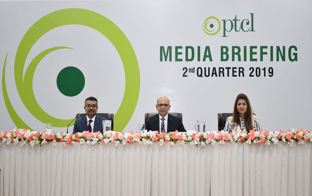 PTCL’s revenue for the half-year increased by 9% to Rs.66.3 billion