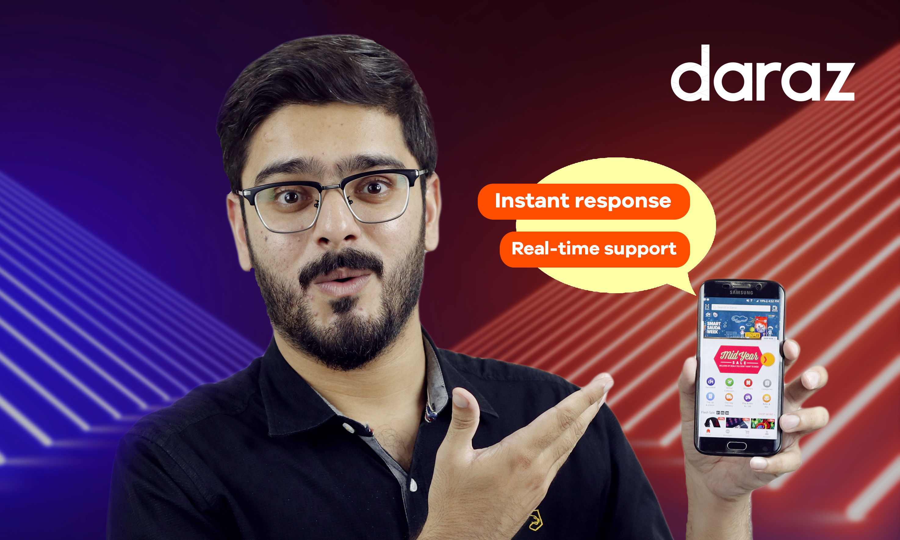 Instant Messaging on Daraz helping customers make better purchase decision