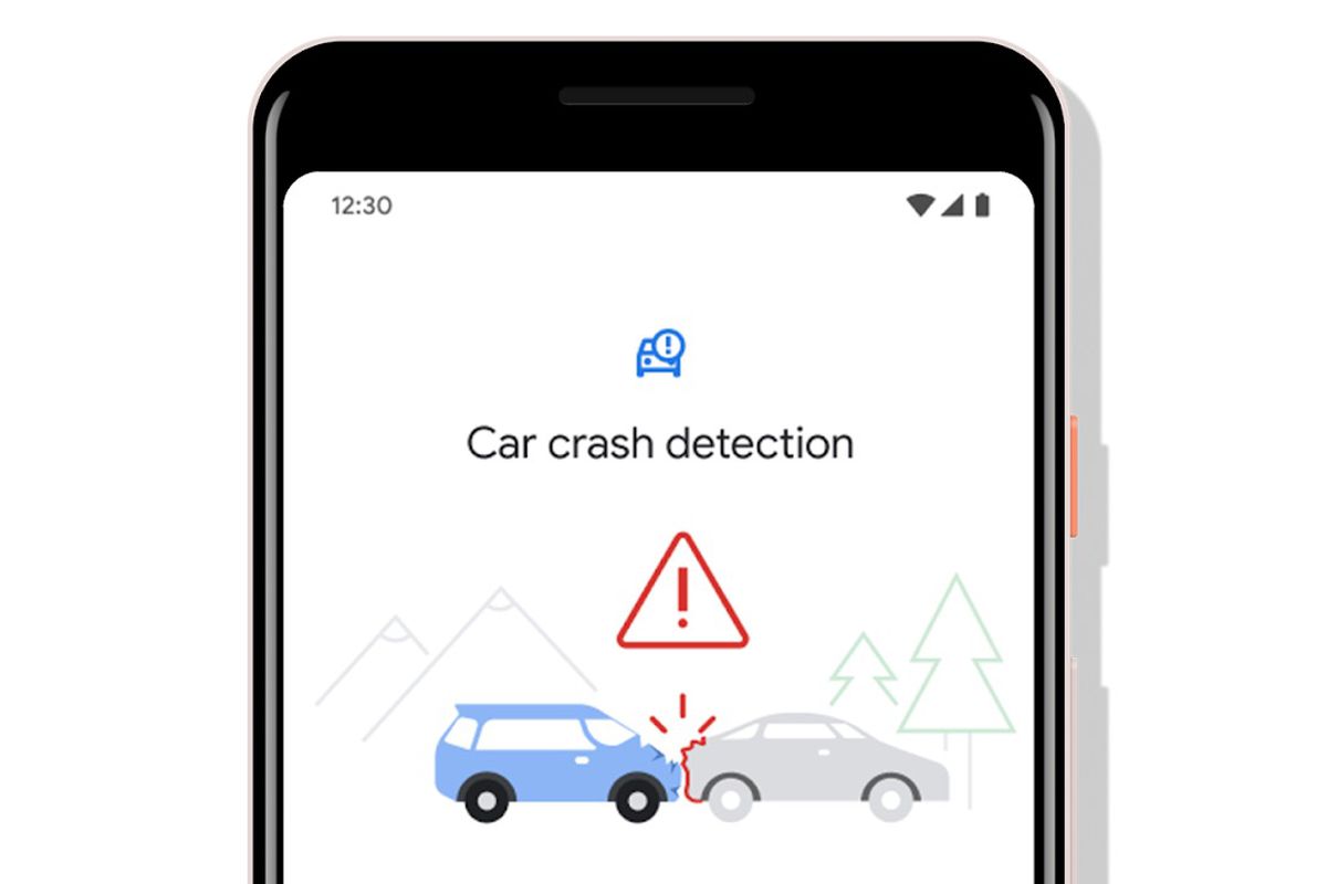 Google developed a car crash detection application