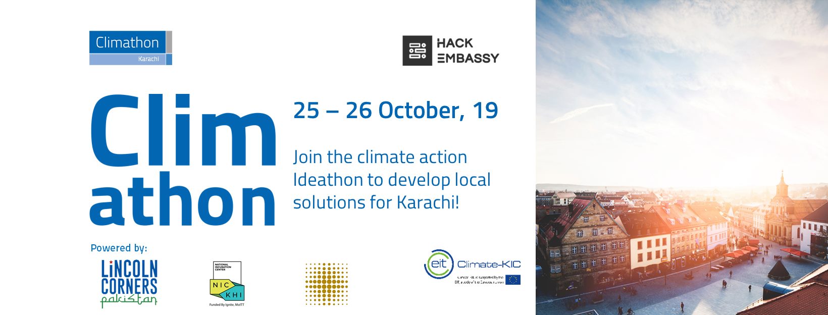 Hack Embassy organizing Karachi Climathon 2019 for awareness on climate change