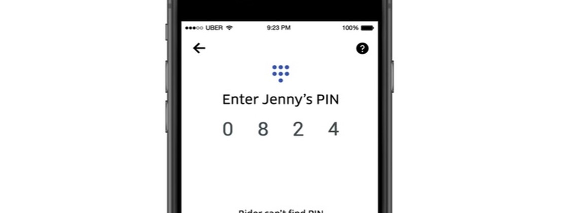 Uber Pin Code: An all new safety solution