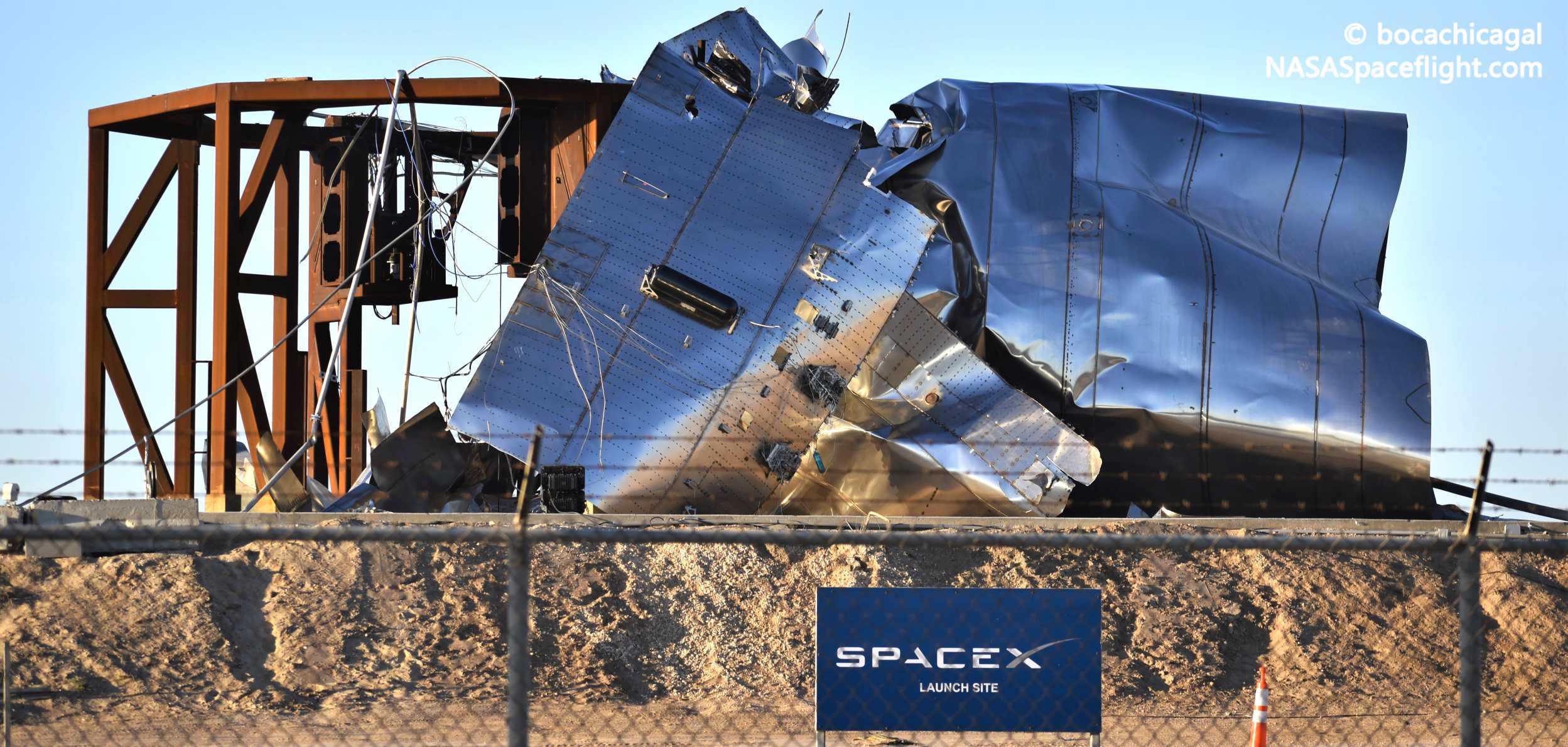 SpaceX Starship rocket explodes during pressure test in Texas