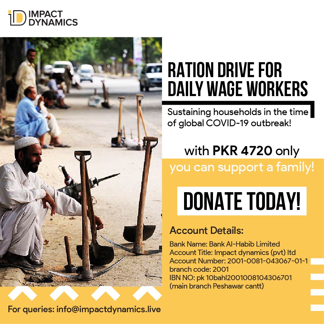 Ration drive for daily wage workers