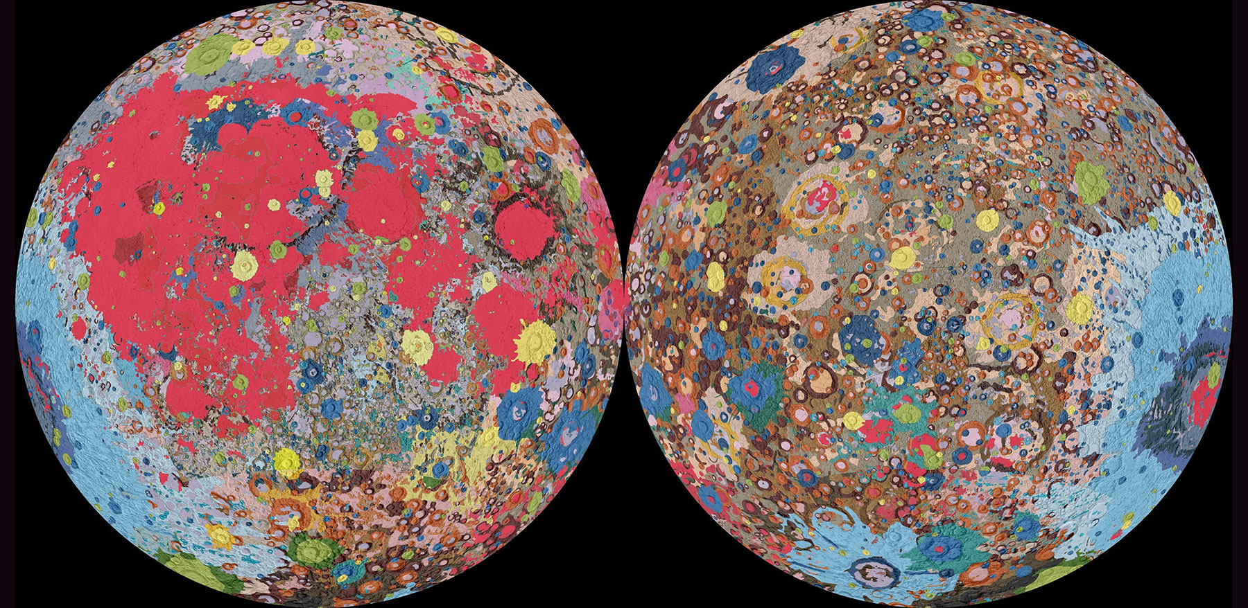 USGS releases ‘most comprehensive geologic map of the moon ever’