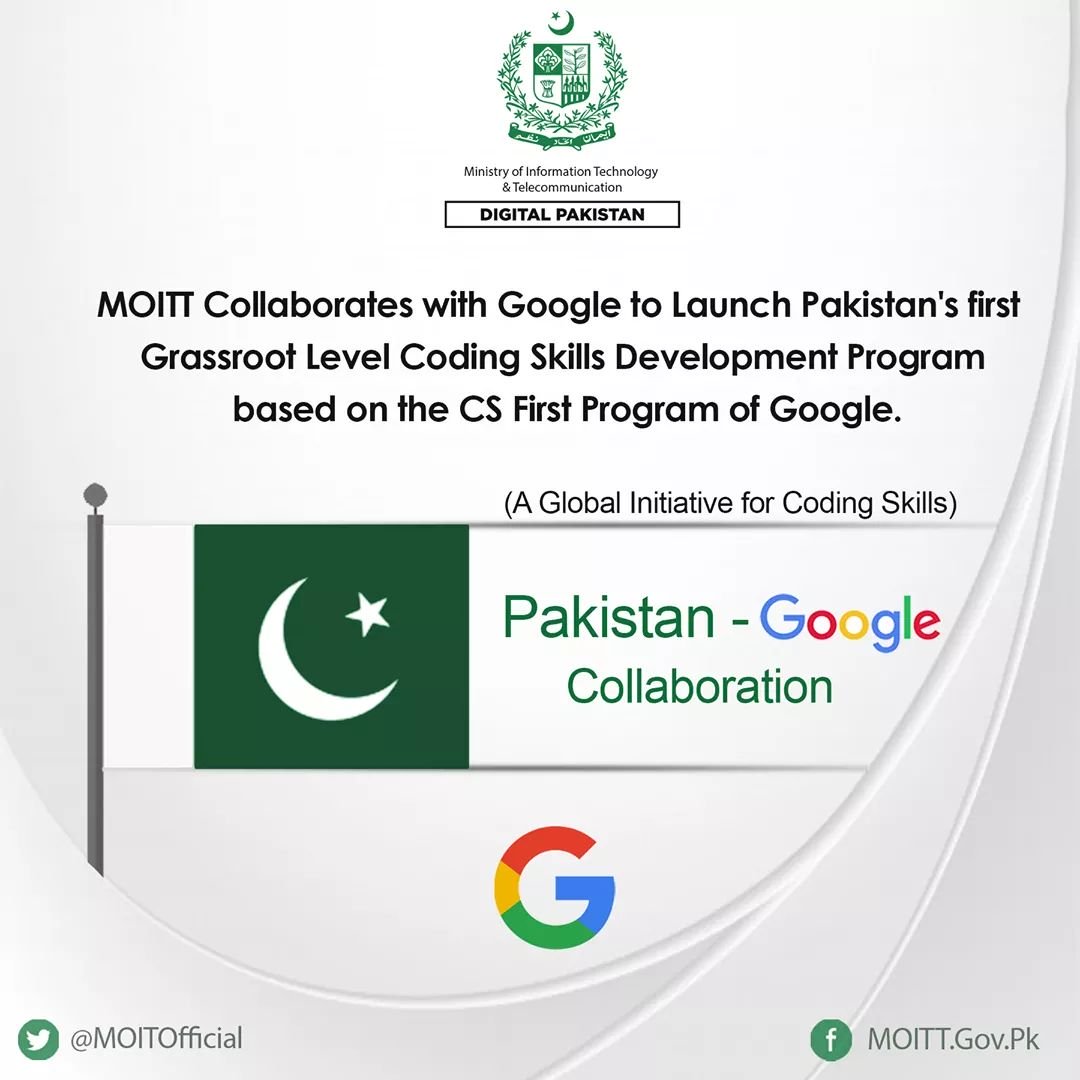 Ministry of IT & Telecom collaborates with Google to launch Pakistan’s ...