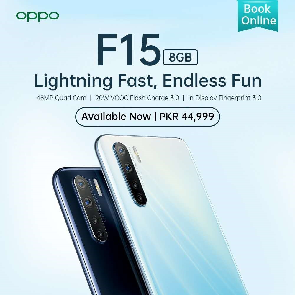 OPPO Launches the F15, the Super-Fast Phone is Now Available in the ...