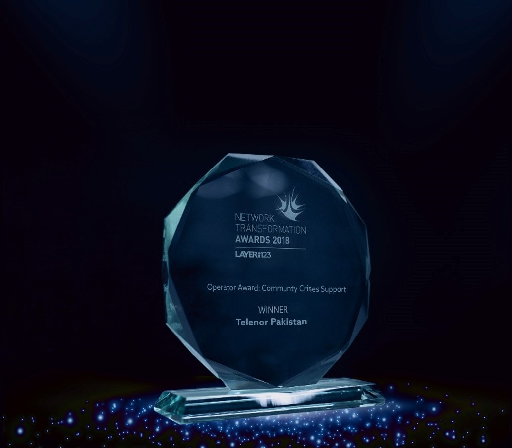 Telenor Pakistan Bags Network Transformation Awards 2020 for Community ...