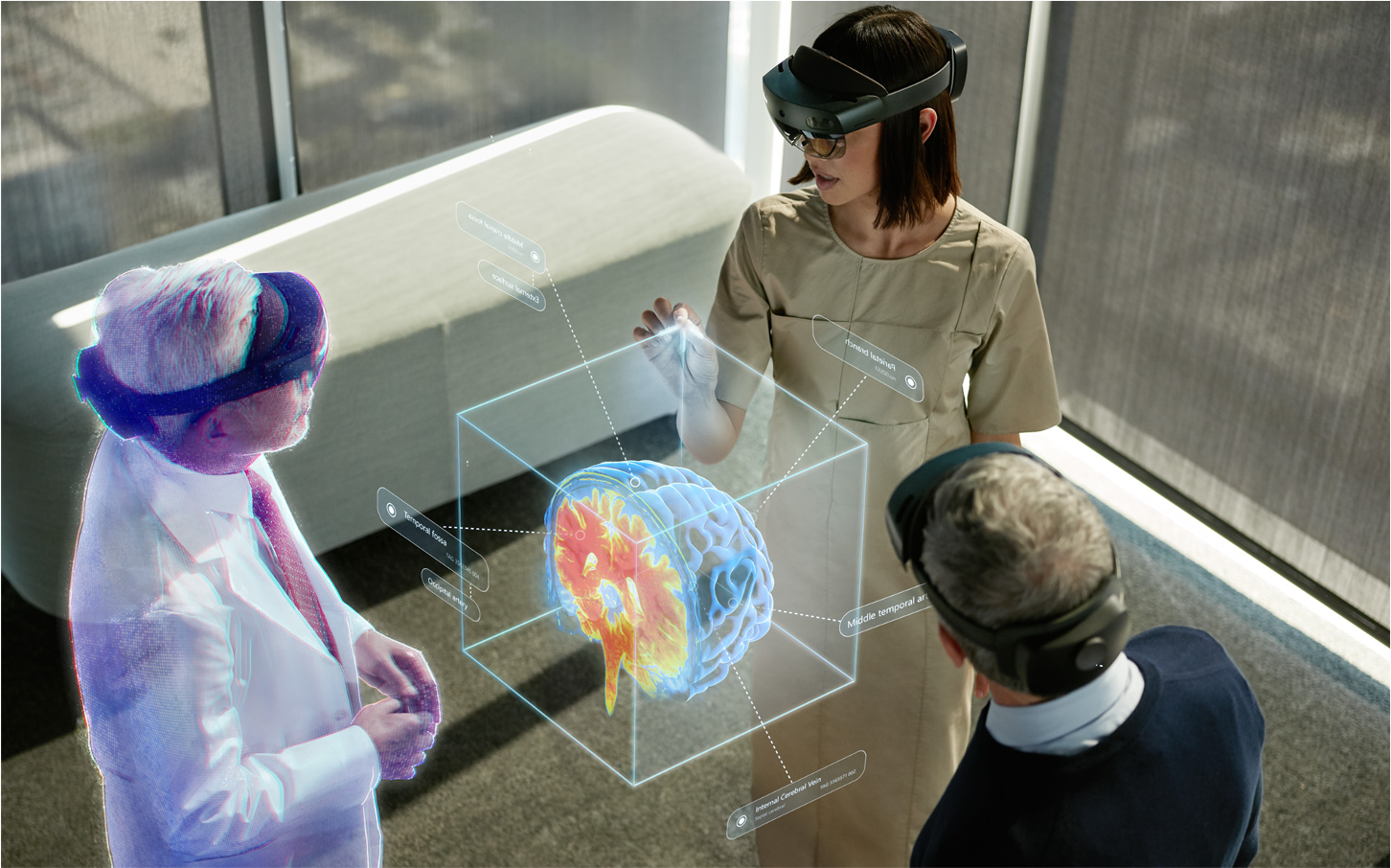 Meetings will be becoming more holographic as Microsoft introduces Mesh