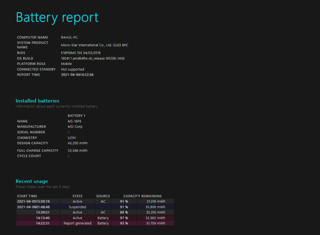 How to check your laptop’s battery cycle count. Why is it so important?