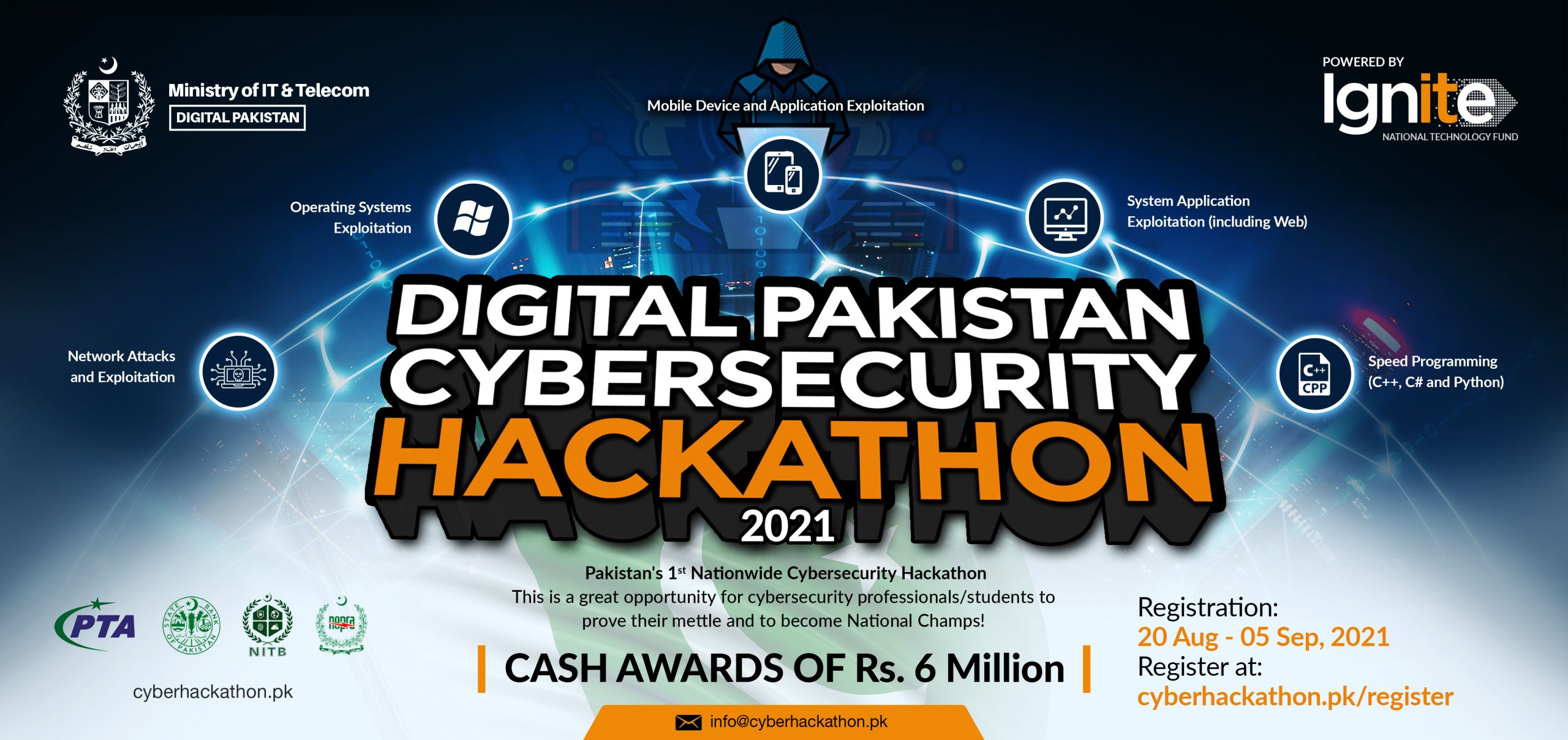 IT Ministry and Ignite launch Digital Pakistan Cybersecurity Hackathon 2021