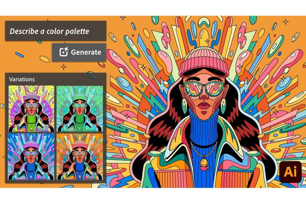 New Adobe Illustrator AI Tool Will Allow Users to Change Color Schemes ...