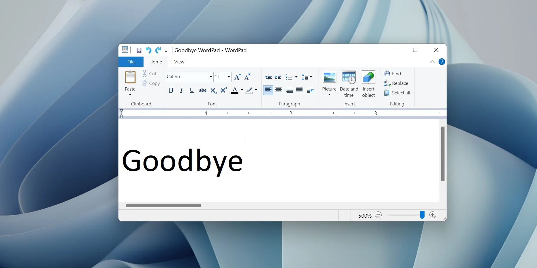 Microsoft to Remove Wordpad from Windows After 30 Years