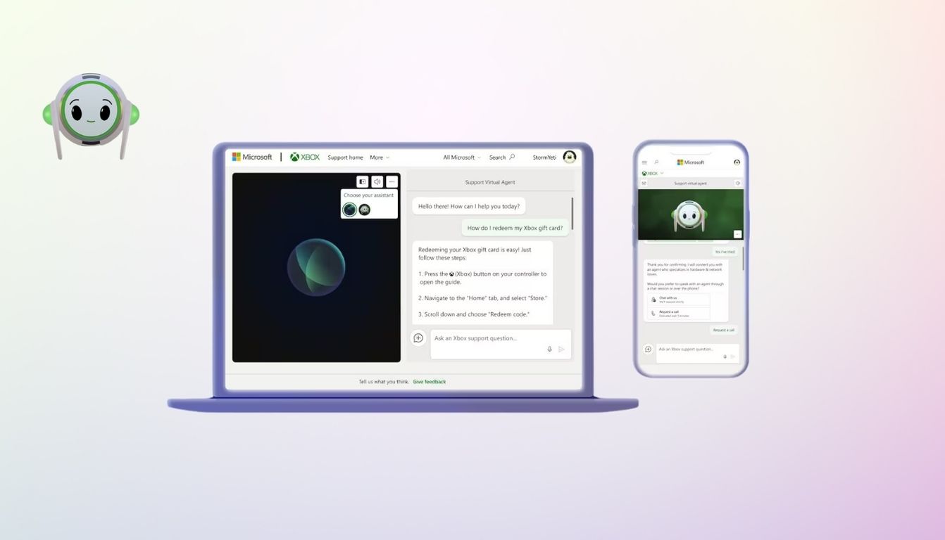 Microsoft Launches AI-Powered "Support Virtual Agent" for Xbox Users