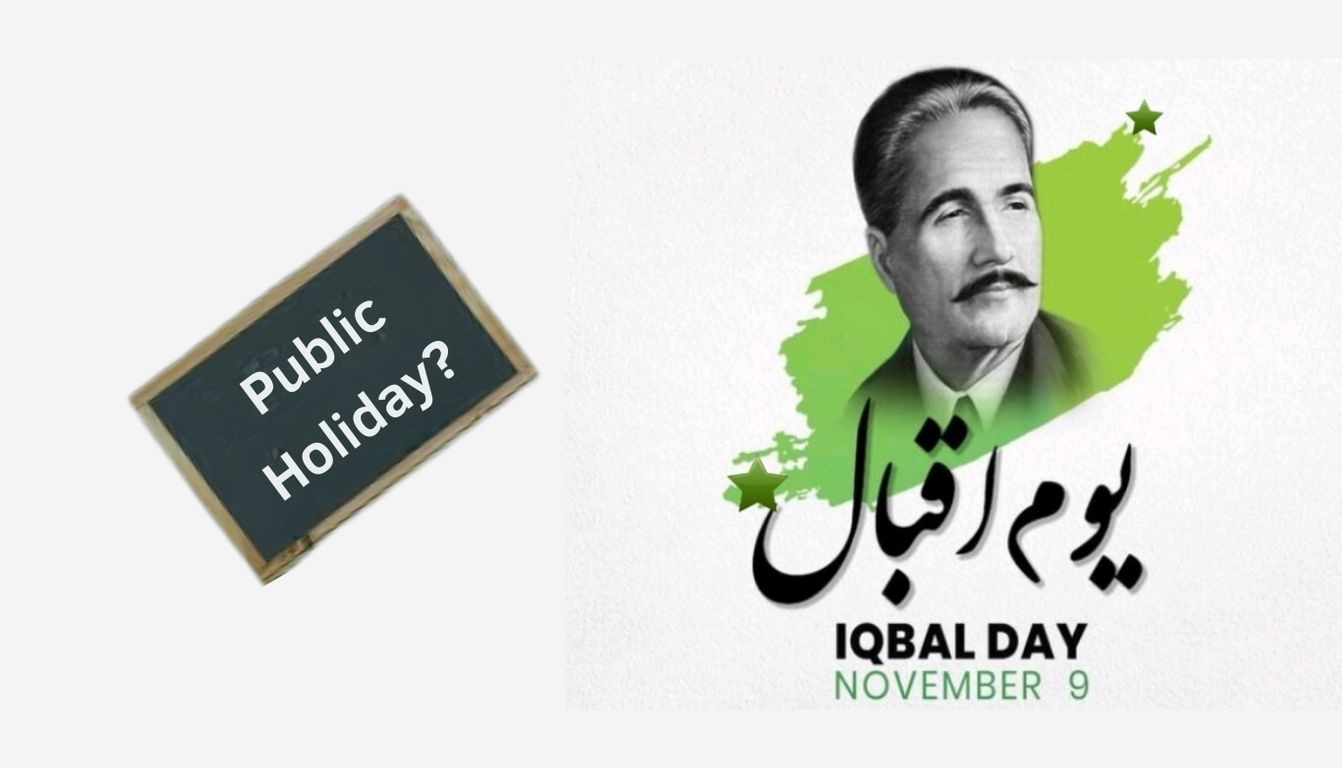 November 9 Approaches: Will Iqbal Day Be a Public Holiday This Year?