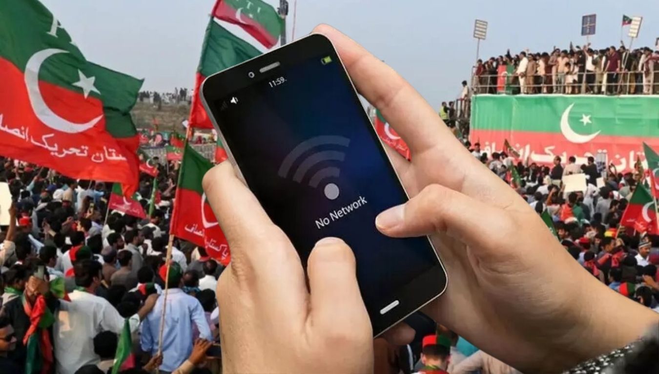 PTI Protest: Internet and Mobile Services Suspended in Areas of Pakistan