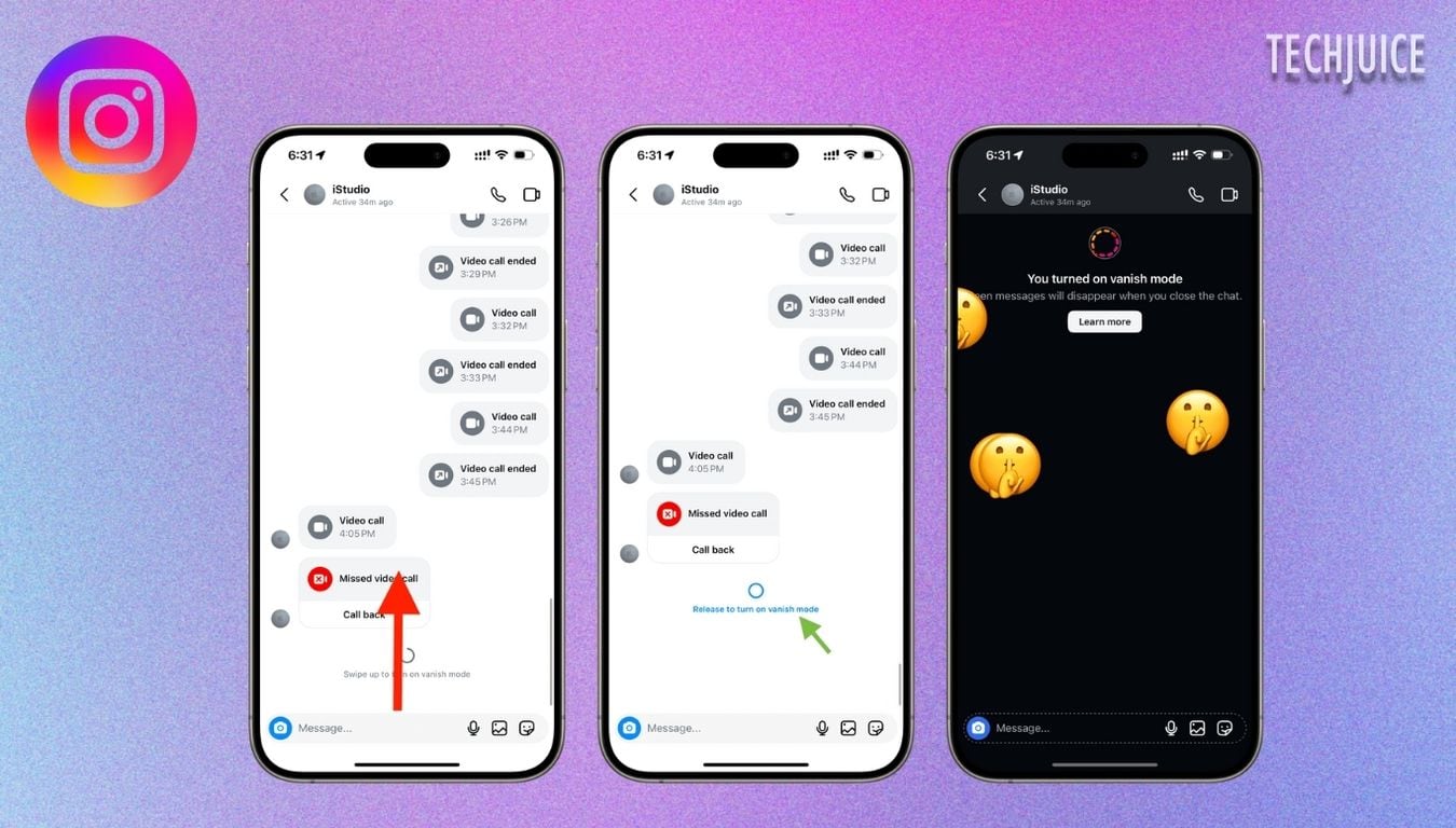 How to Turn On and Use Vanish Mode on Instagram Chats