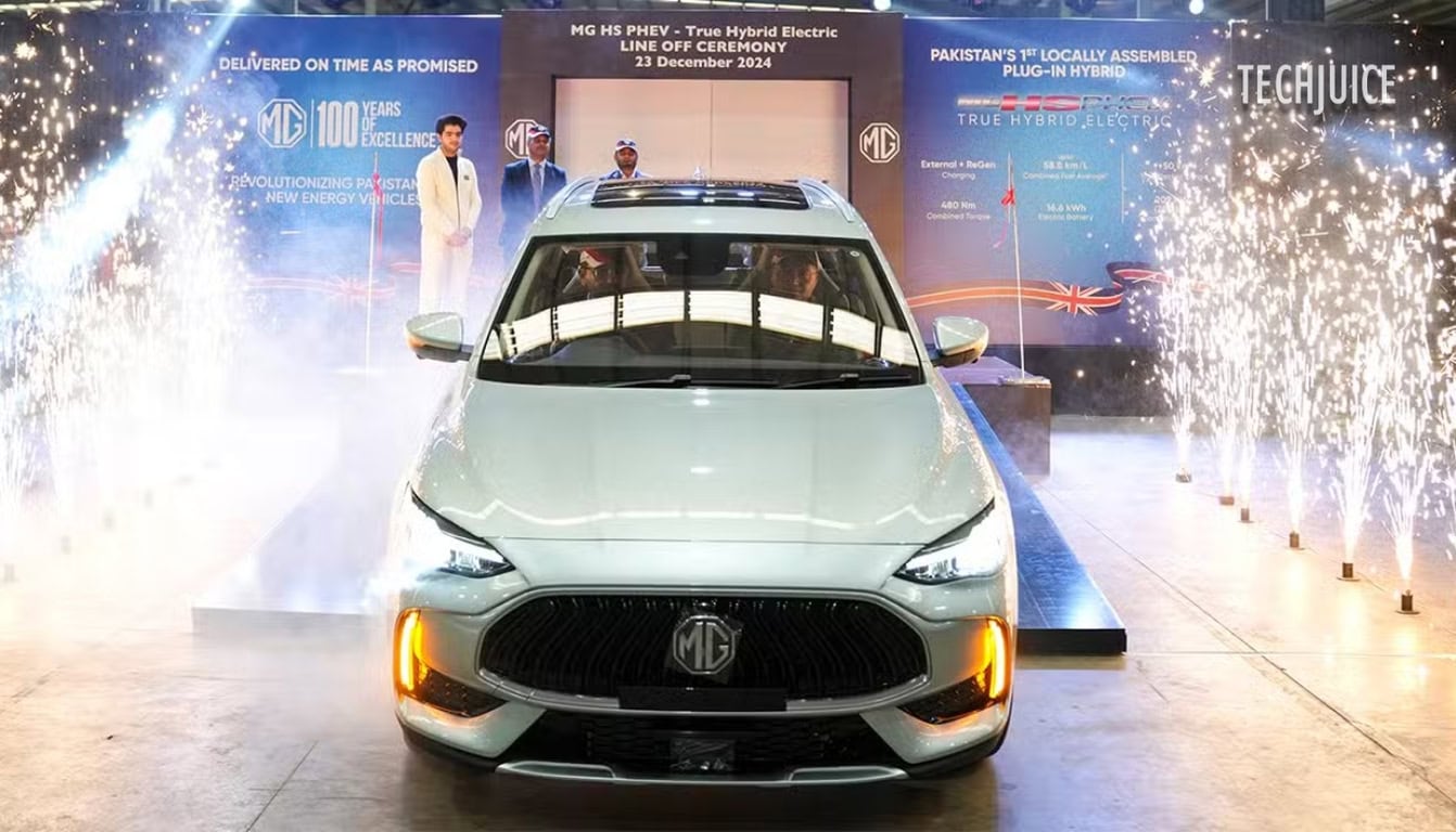 Pakistan’s First Locally Assembled Plug-In Hybrid Electric Vehicle ...