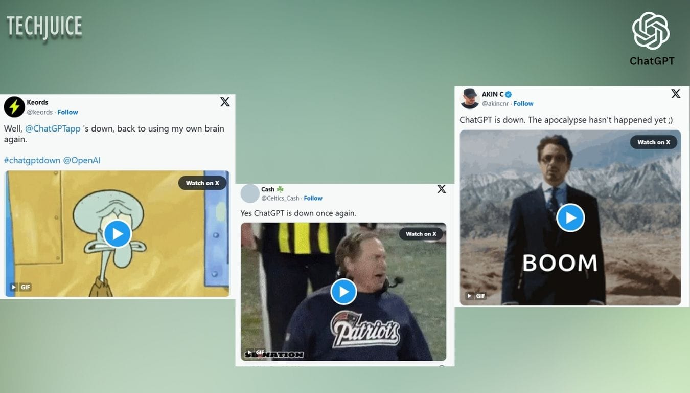 Social Media Lights Up with Memes After ChatGPT Goes Down