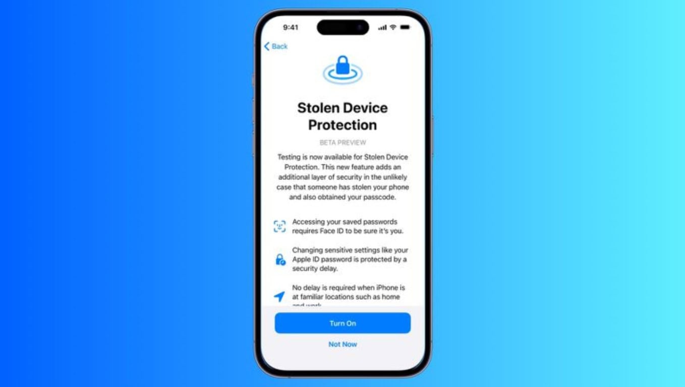 How to Use Stolen Device Protection on iPhone