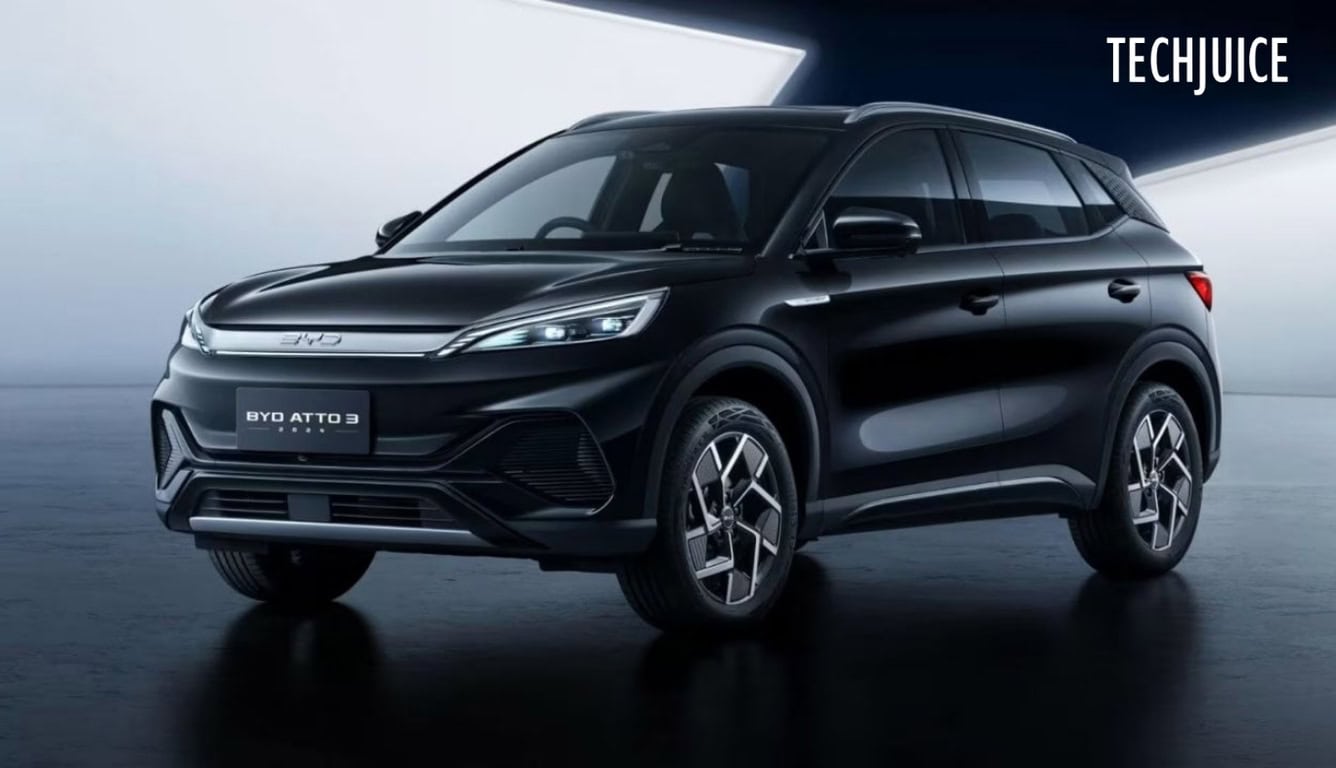 BYD Launches 2025 Atto 3 Electric Crossover with Updated Features and ...