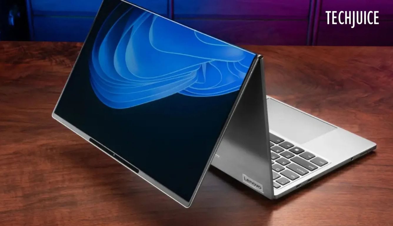 Lenovo Showcases Dual-Screen Foldable Laptop and Solar Charging Model ...