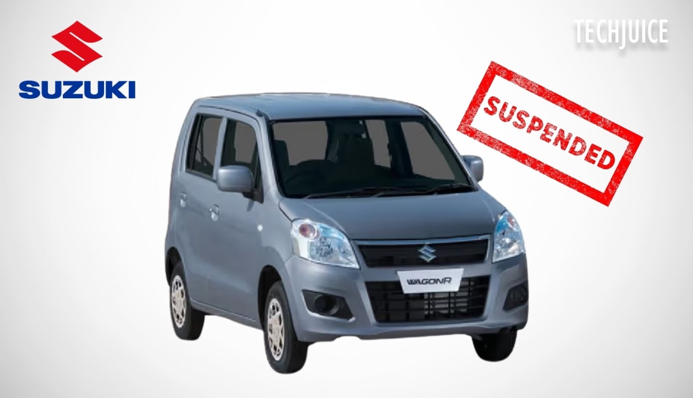 Pak Suzuki Announces Permanent Suspension of Wagon R Bookings