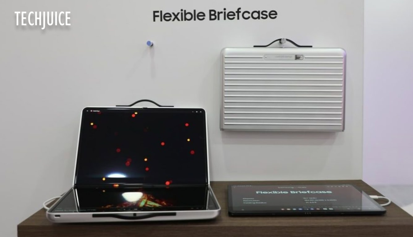 Samsung Unveils Groundbreaking ‘Flexible Briefcase’ Laptop at MWC 2025