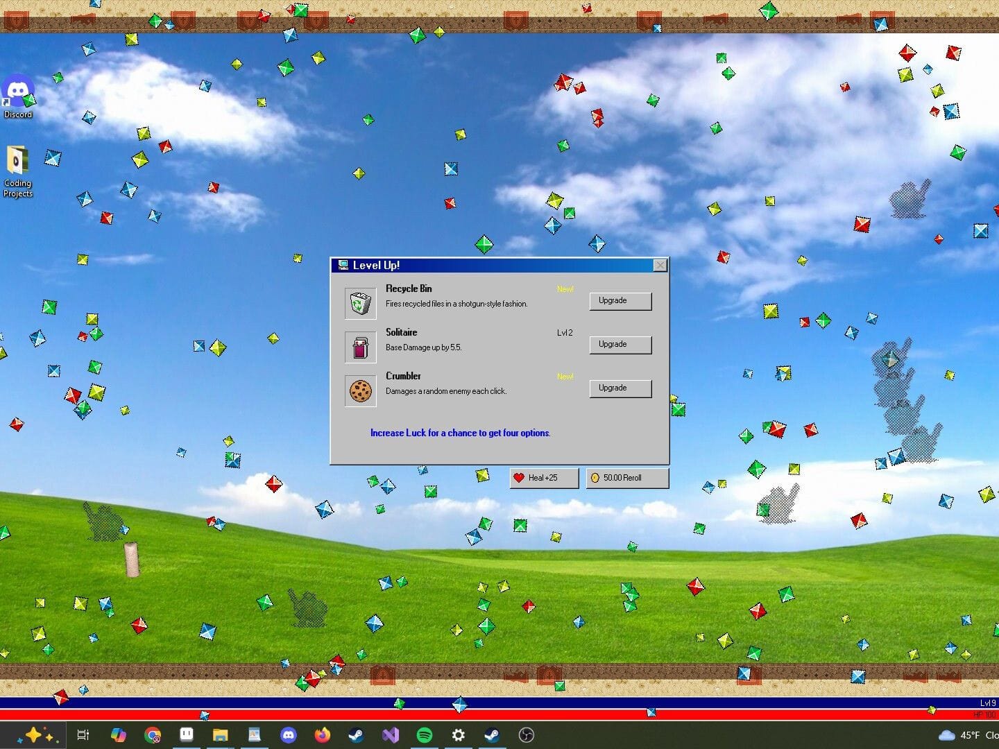 'Desktop Survivors 98' Can Turn Your PC Into A Retro Battleground