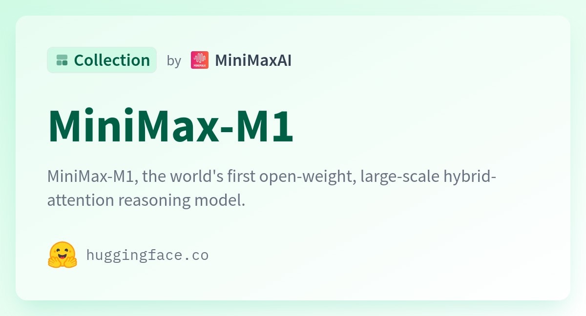 Chinese AI Model MiniMax-M1 Is More Efficient Than Deepseek