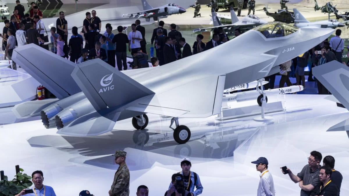 Pakistan J-35 Fighter Jets Deal Boosts Chinese Defence Shares