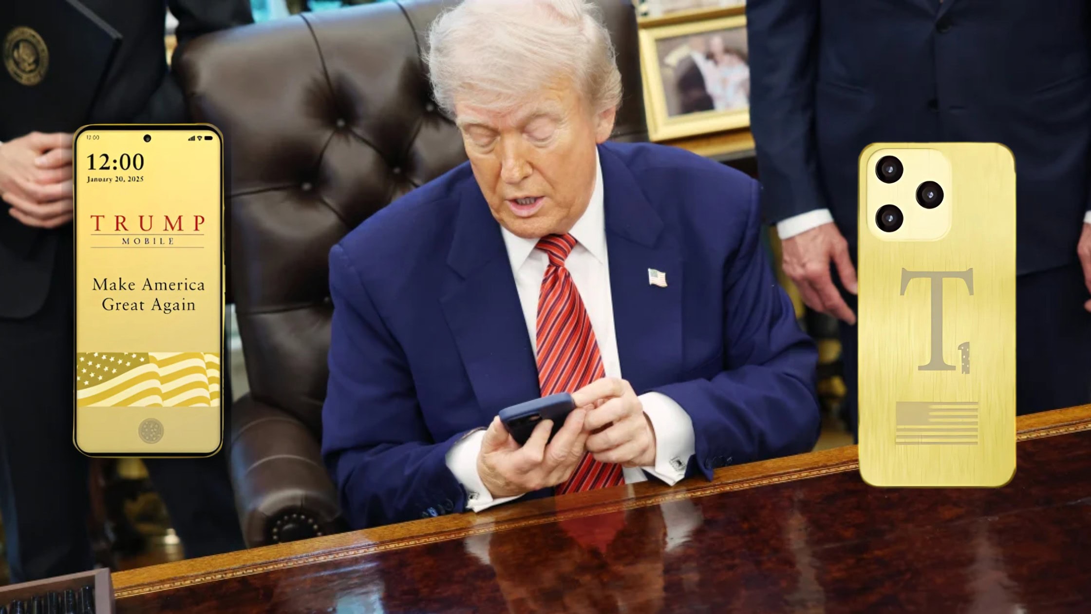 U.S. President Enters Telecom War with Trump Phone, $47 Patriot Plan