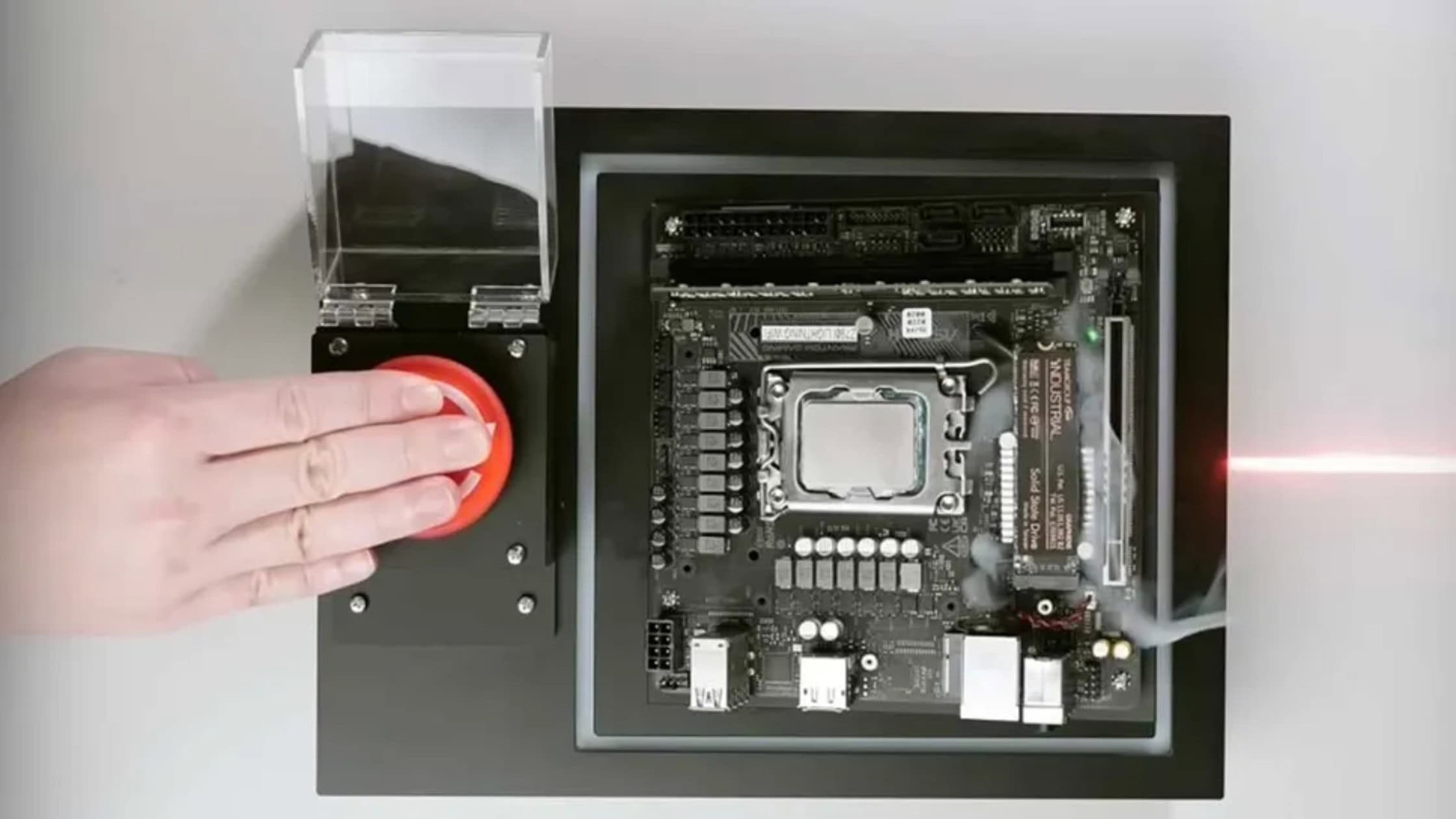 New SSD Self-Destructs On The Press of A Button To Protect Info
