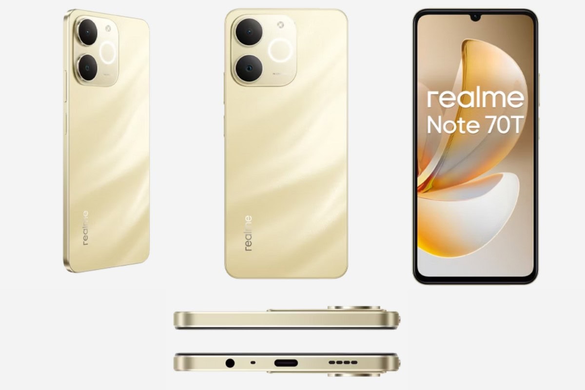 Realme Note 70T Leaks Reveal 50MP Camera and Massive 6,000mAh Battery