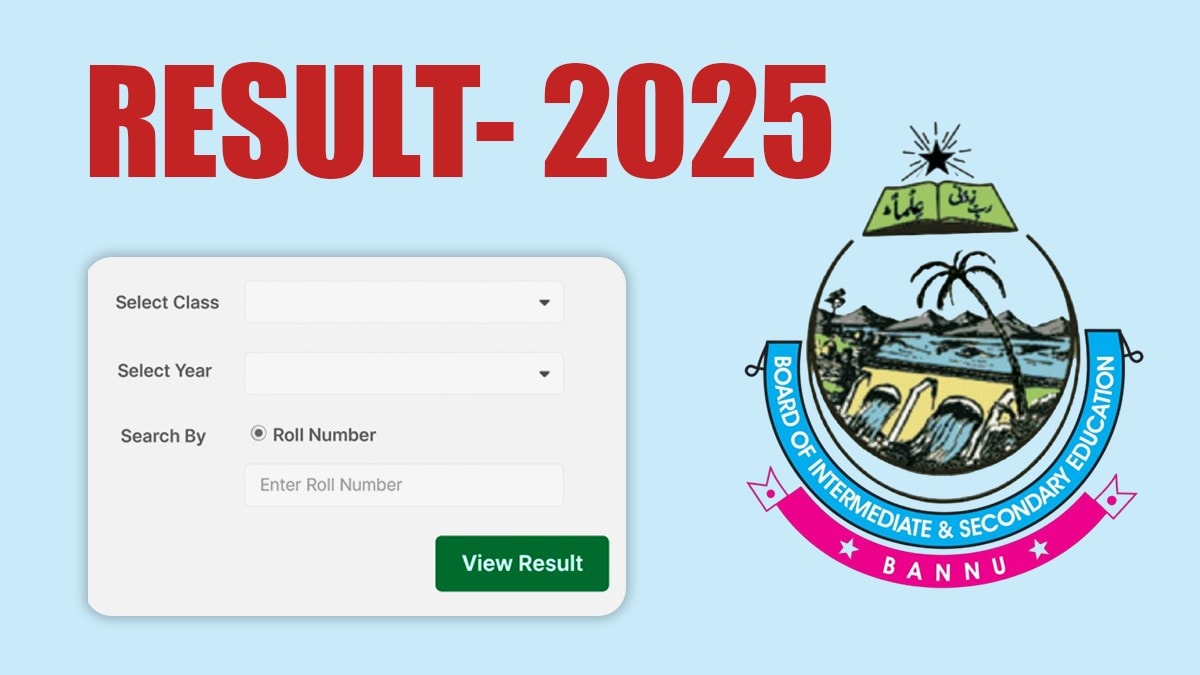 BISE Bannu HSSC Part I & II Annual Examination Result 2025 Announced