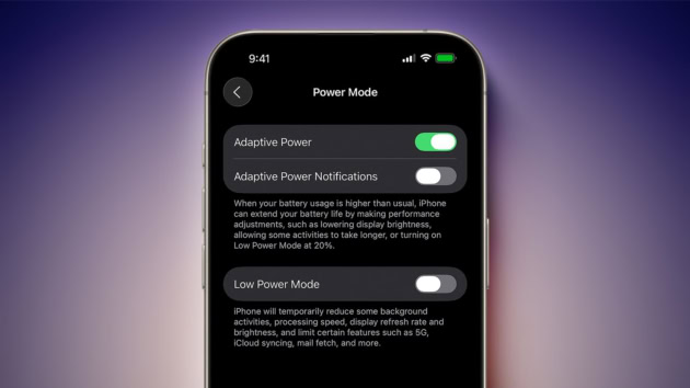 Apple Revamps Battery Settings in iOS 26 With Smarter Power Tools