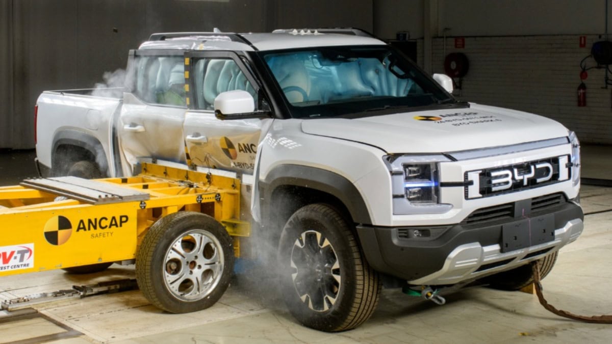BYD Shark 6 Earns Major Safety Rating