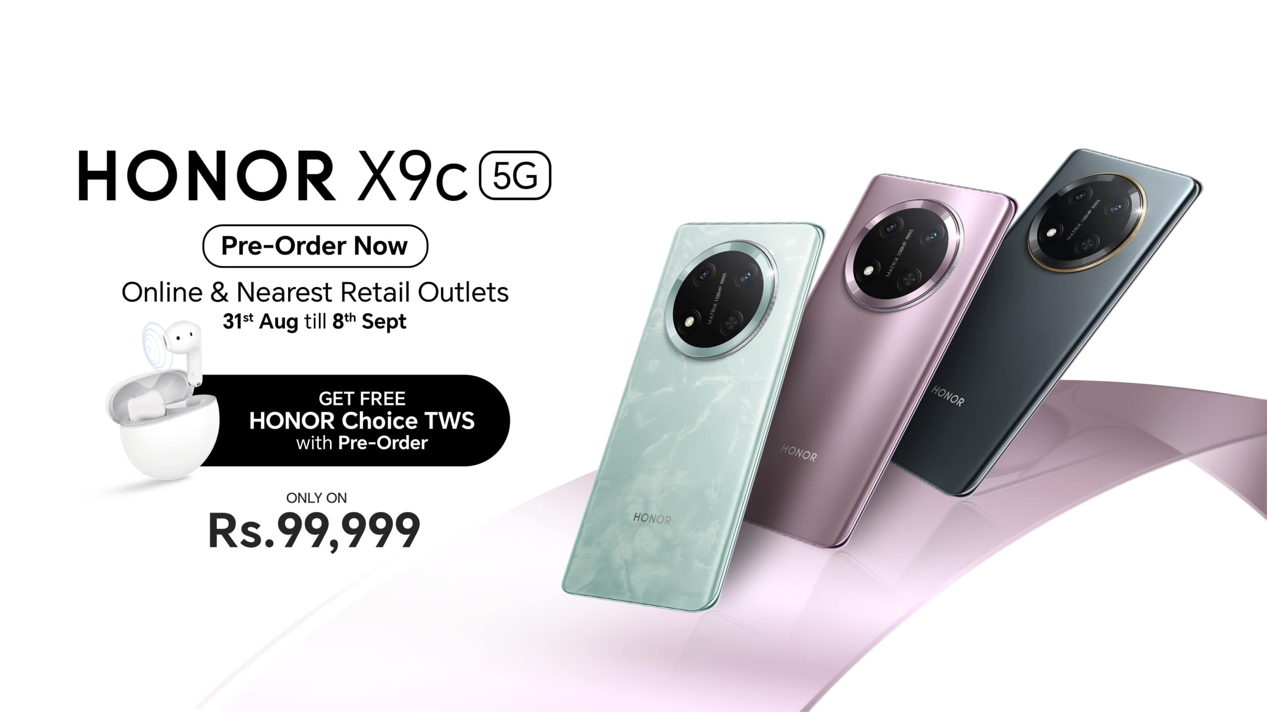 HONOR Announces X9c in Pakistan with Pre-Bookings Open till September 8